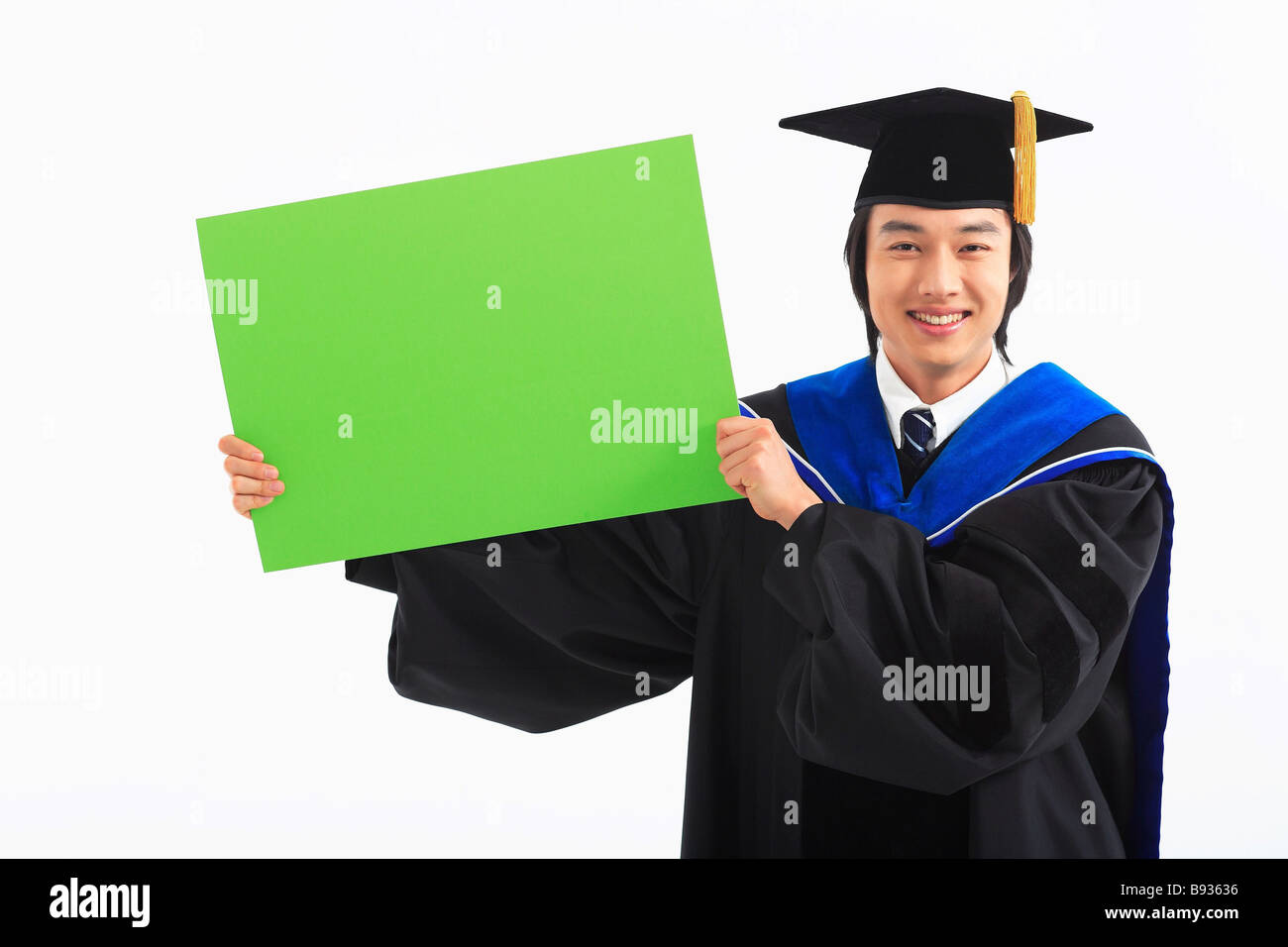 Man in University Graduation Stock Photo - Alamy