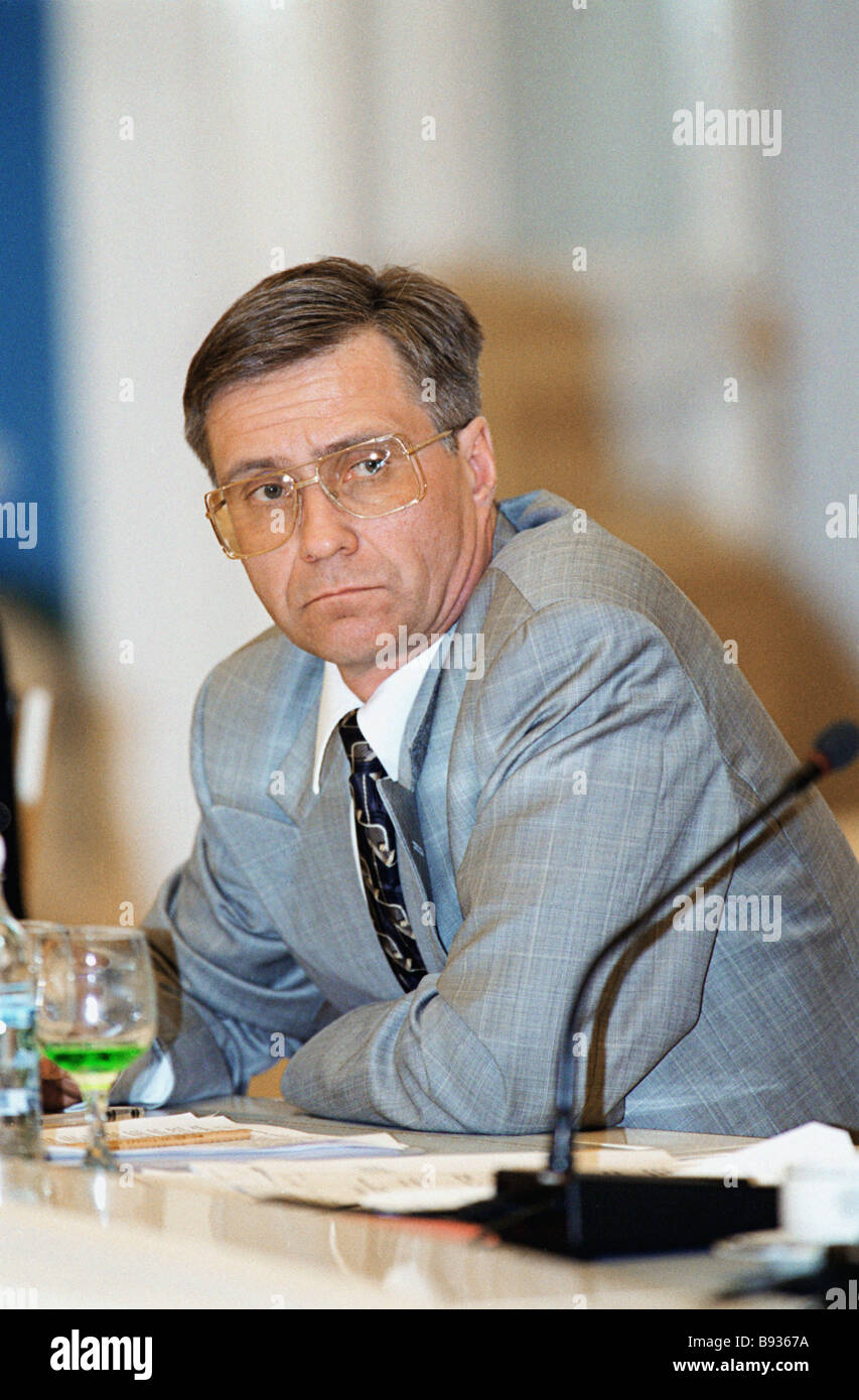 Vladimir Bogdanov CEO of oil and gas major Surgutneftegaz Stock Photo ...