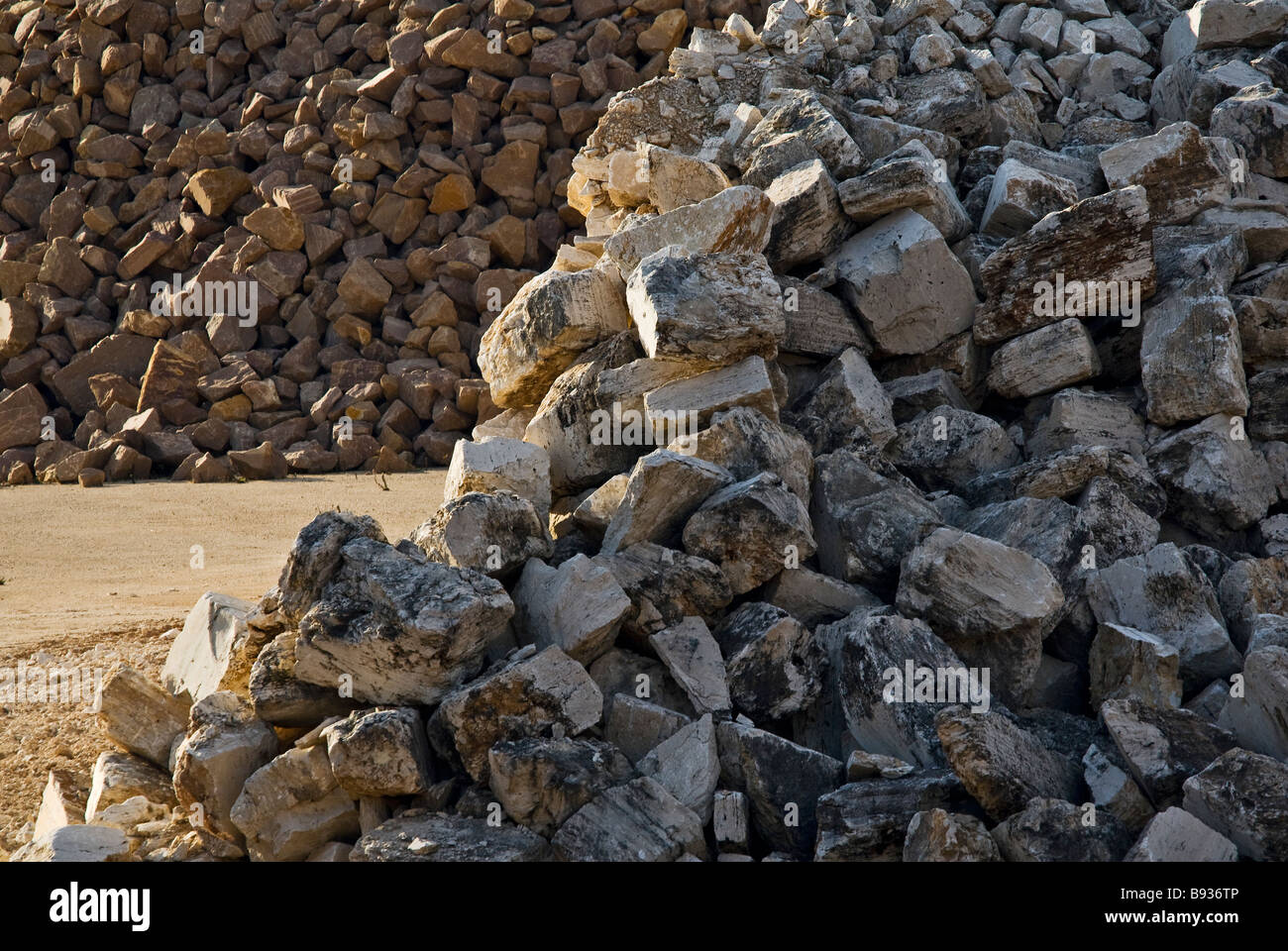 pit of rock in Italy Stock Photo - Alamy