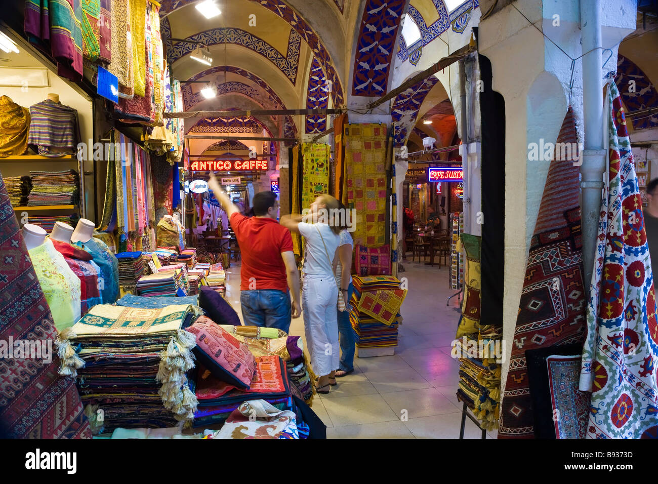 The Grand Bazaar Istanbul Turkey Stock Photo - Alamy