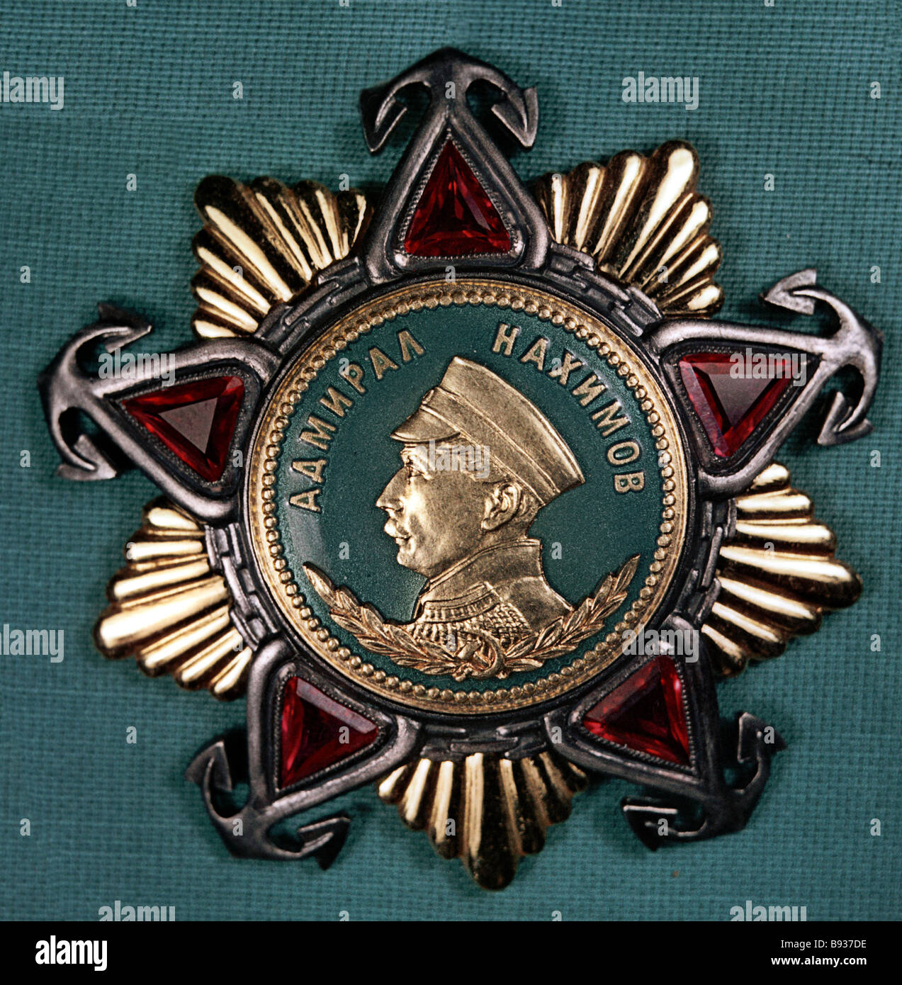 Nakhimov Order First Class Stock Photo - Alamy