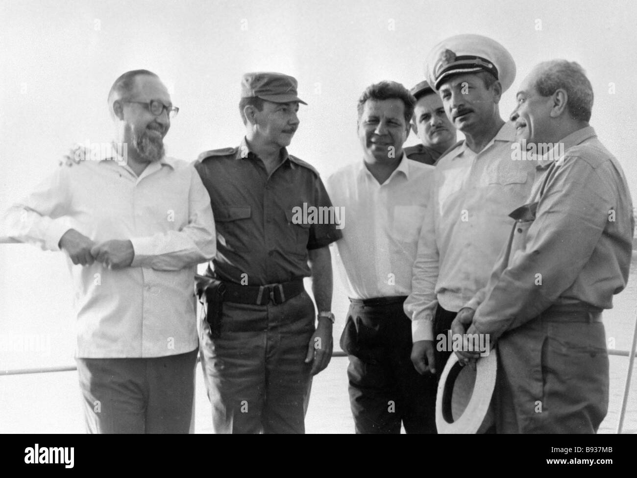 Minister of the Revolutionary Armed Forces of the Republic of Cuba Raul ...
