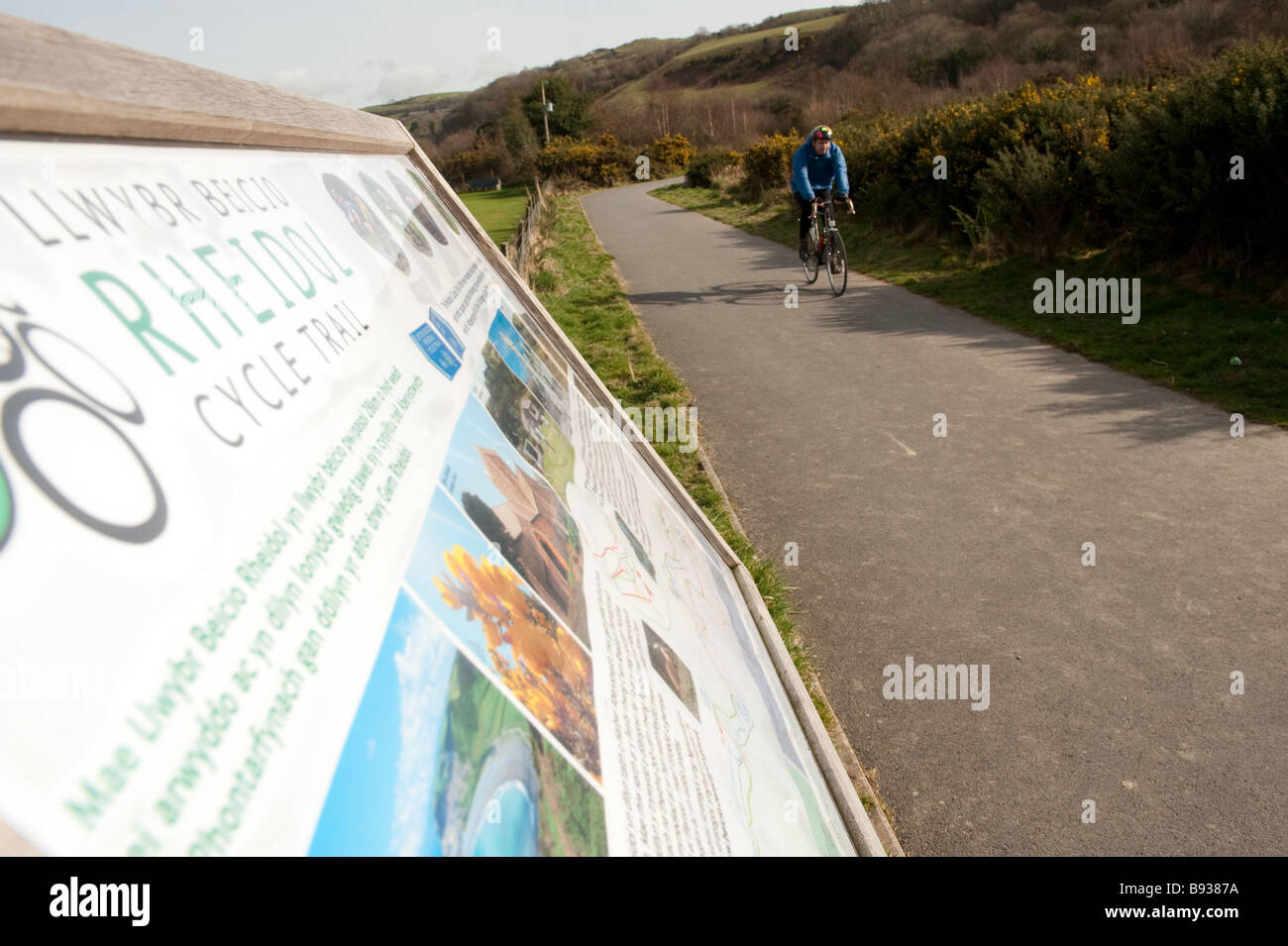 Rheidol cycle trail hi-res stock photography and images - Alamy