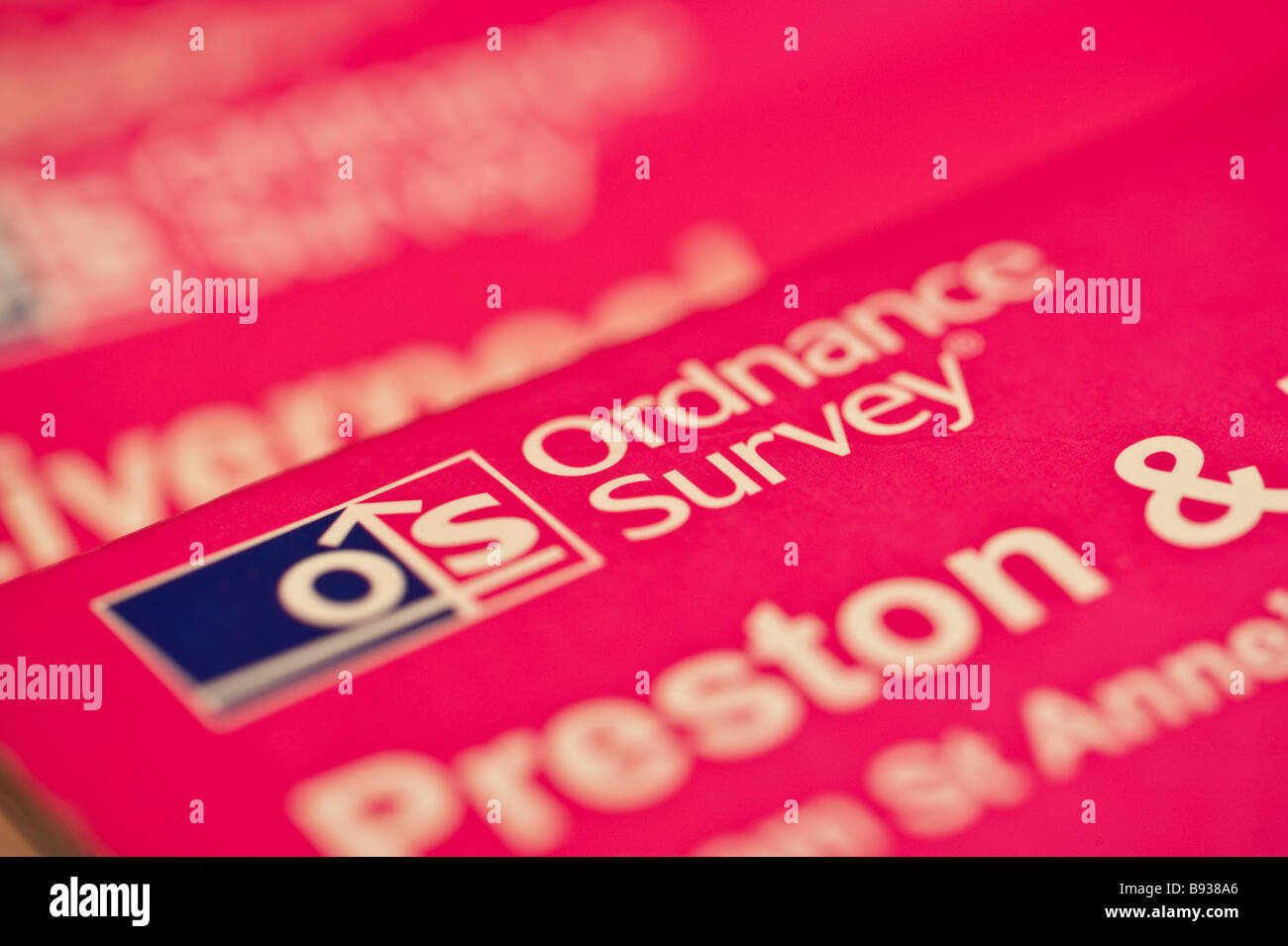 Os map of uk hi-res stock photography and images - Alamy