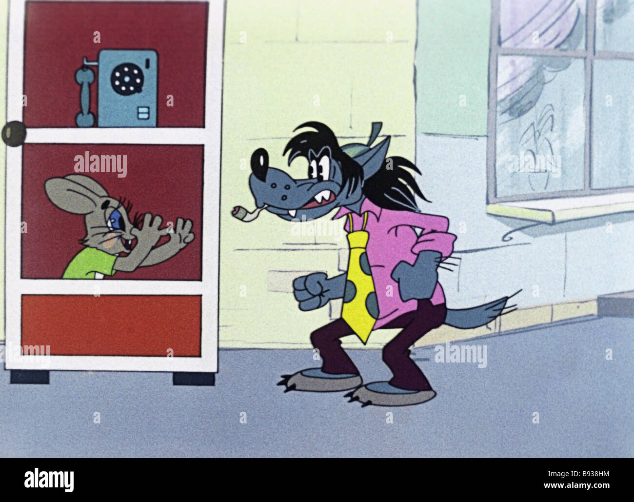 Still from part five of animated cartoon Just You Wait released in 1972 ...