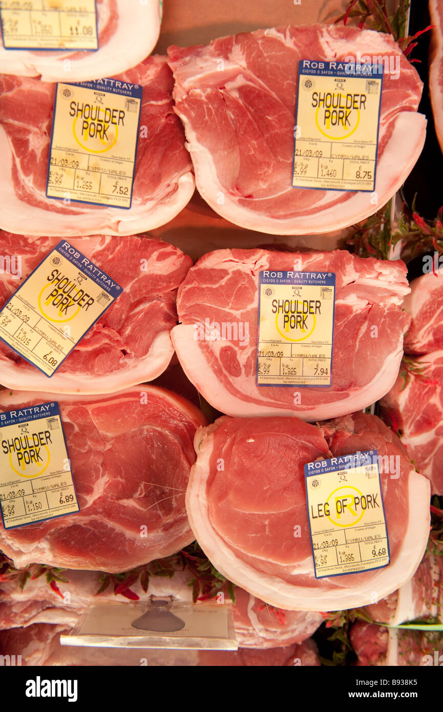 Welsh butcher hi-res stock photography and images - Alamy