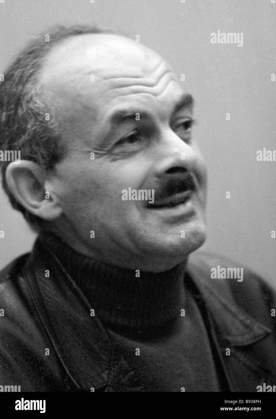 Poet writer singer and song writer Bulat S Okudzhava 1924 1997 Stock ...