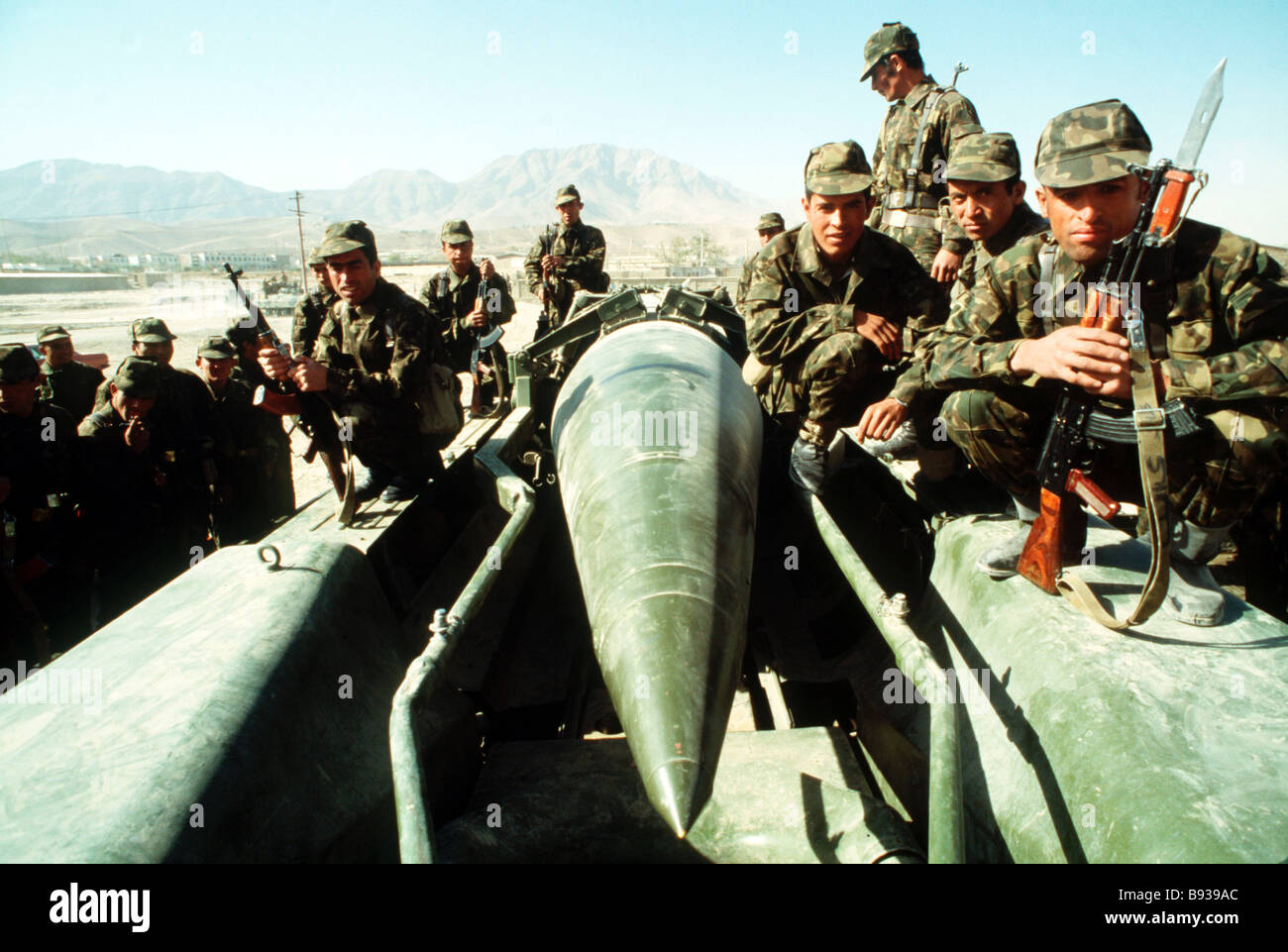 Soviet soldiers in Afghanistan Stock Photo - Alamy