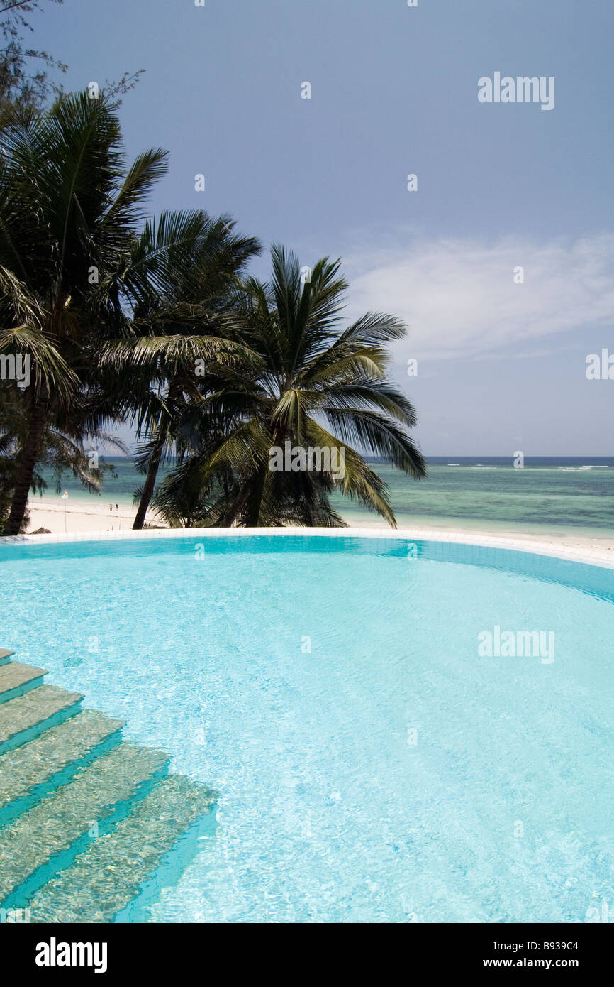 Pool at Diani beach in the south of Mombasa Kenya Stock Photo - Alamy