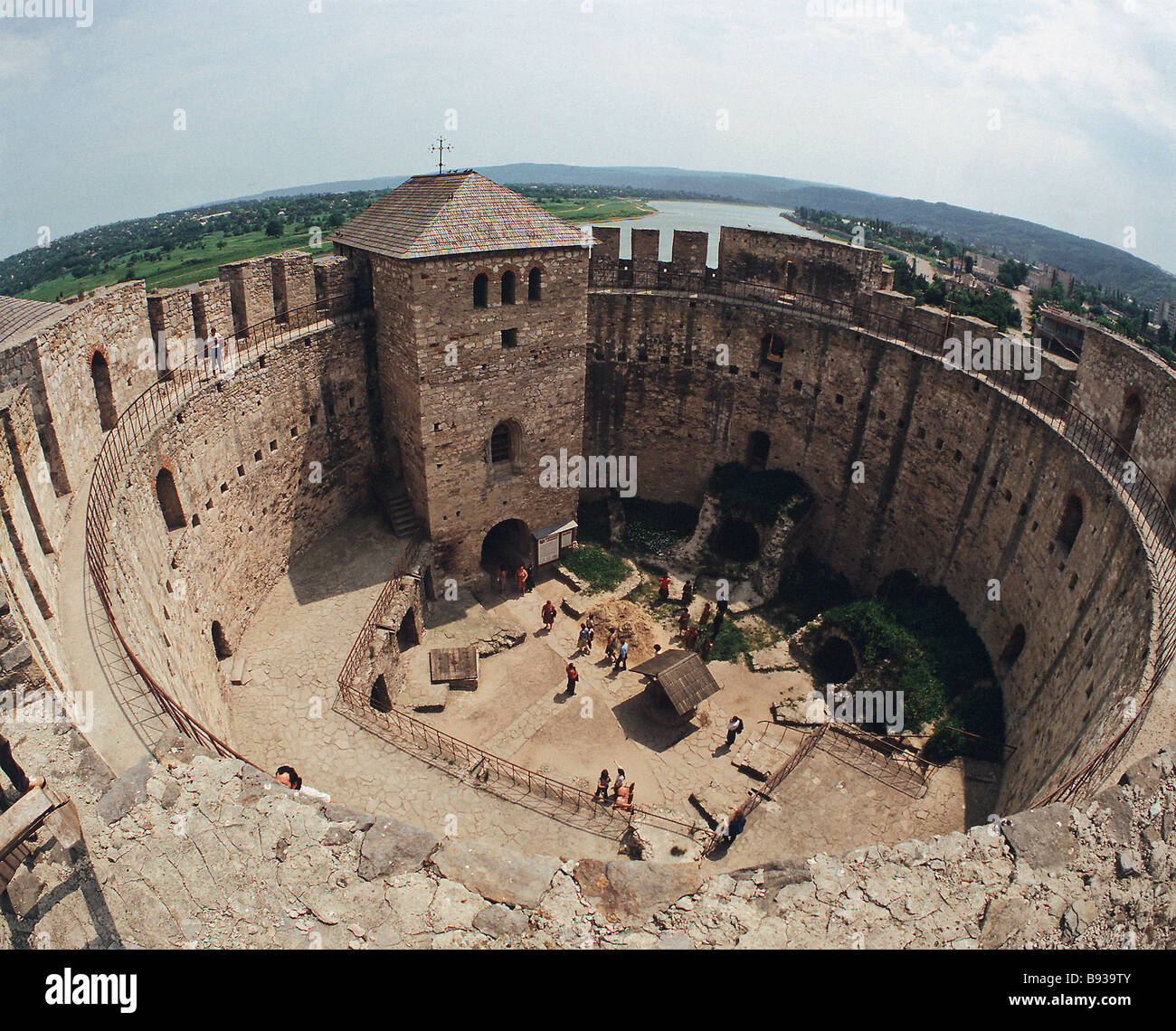 The Soroca Fortress in Moldova whose construction finished in 1543 ...