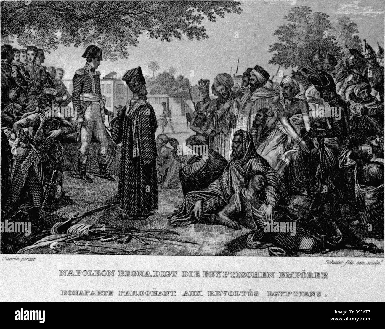 Pierre Narciss Guerain 1774 1833 Napoleon Pardons Mameluke Insurgents ...