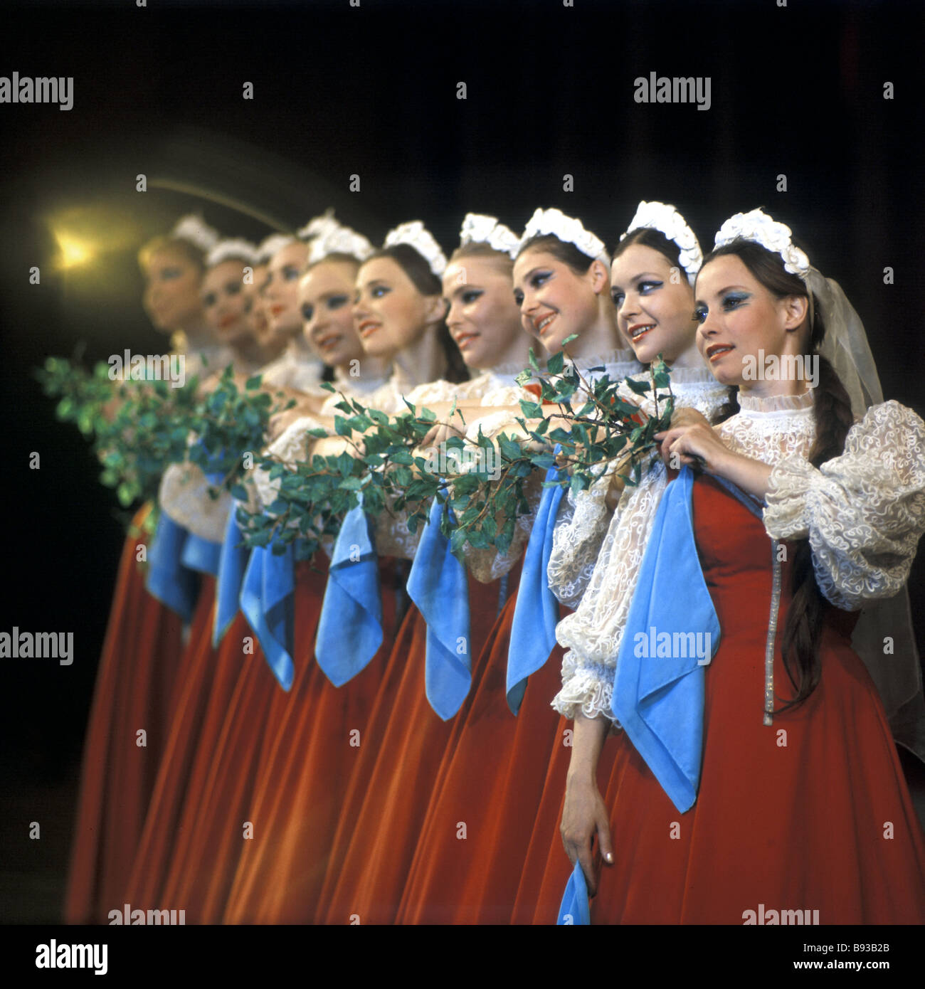 The state dance ensemble Beryozka performing the dance Beryozka a ...