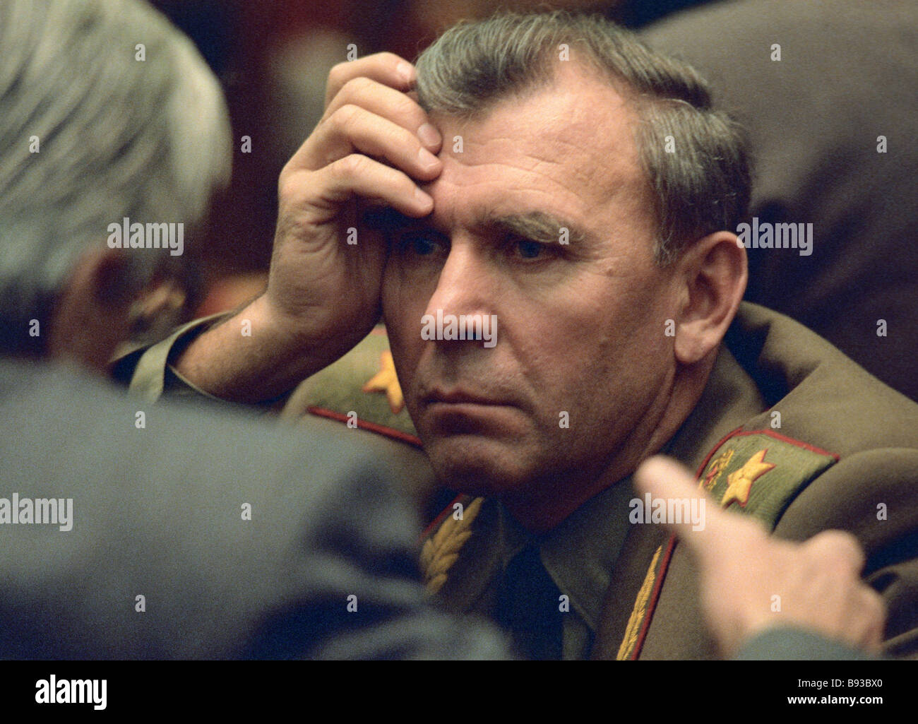 Mikhail Moiseyev General of the Army People s Deputy of the USSR at a ...