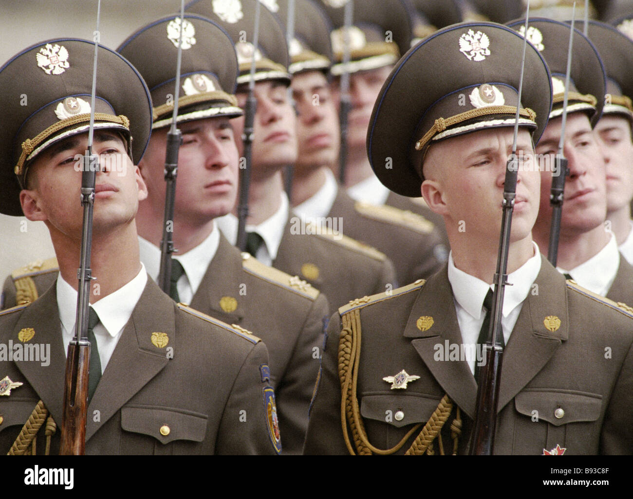 Presidential regiment at the inauguration of Russian President Vladimir ...
