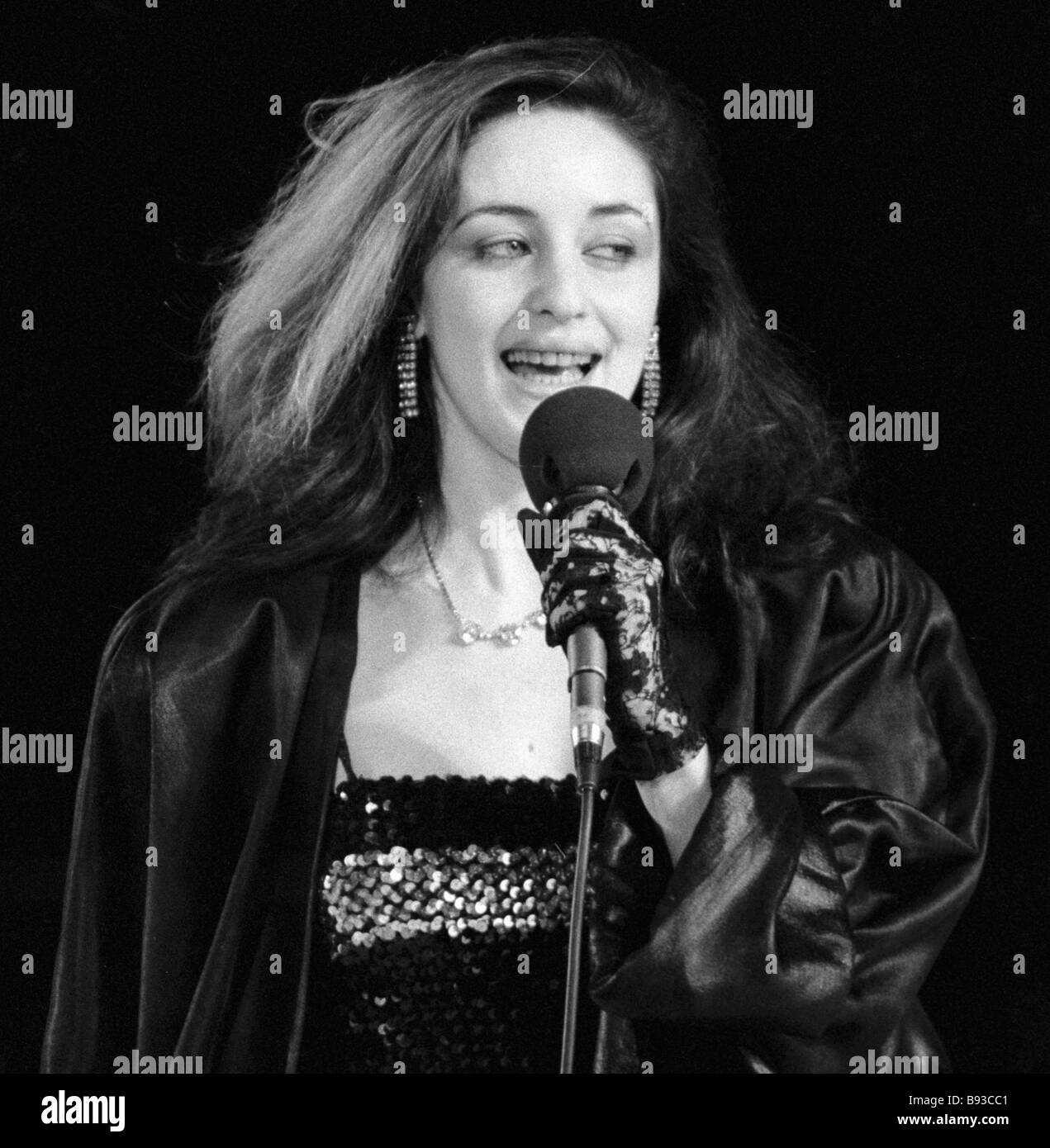 Georgian Singer Tamara Gverdtsiteli High Resolution Stock Photography ...