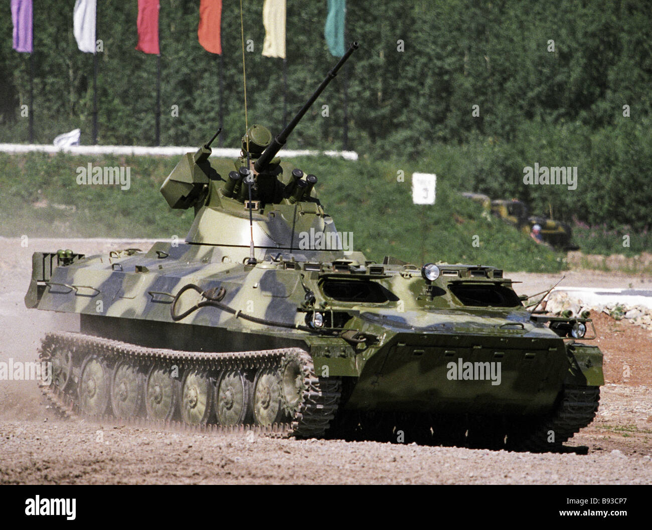 A light multi purpose tracked engineer vehicle upgraded to a high speed ...