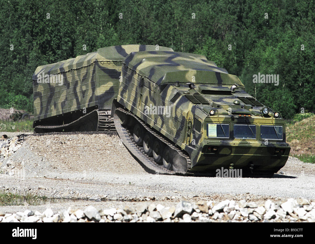 Upgraded DT 30 PM articulated tracked floating transporter at the ...