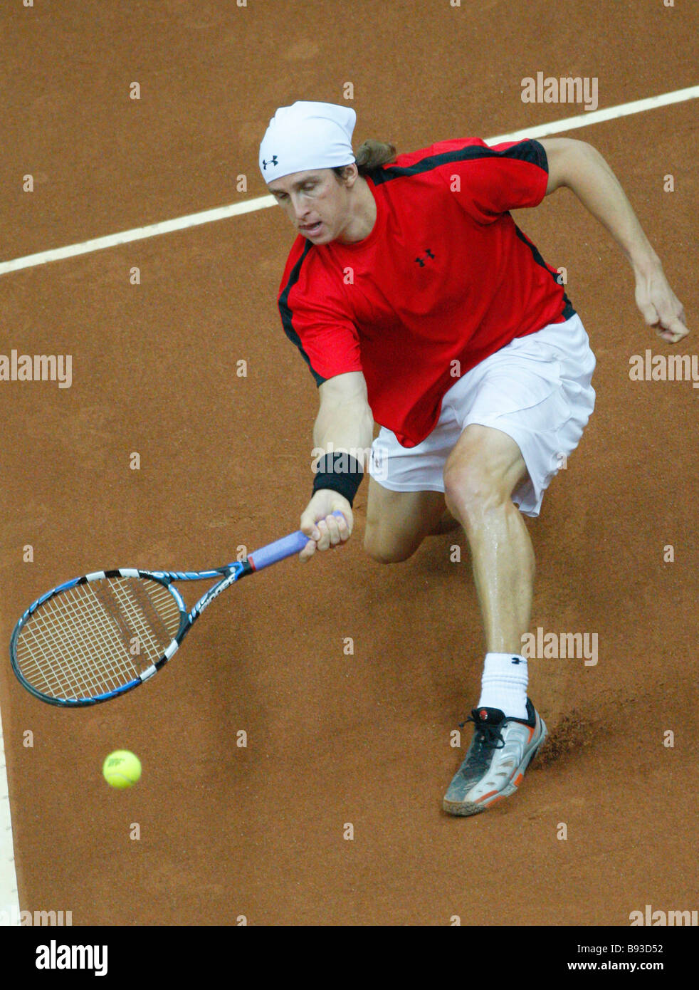 Russia s Igor Andreev photo defeated Thomas Haas in the Russia Germany ...