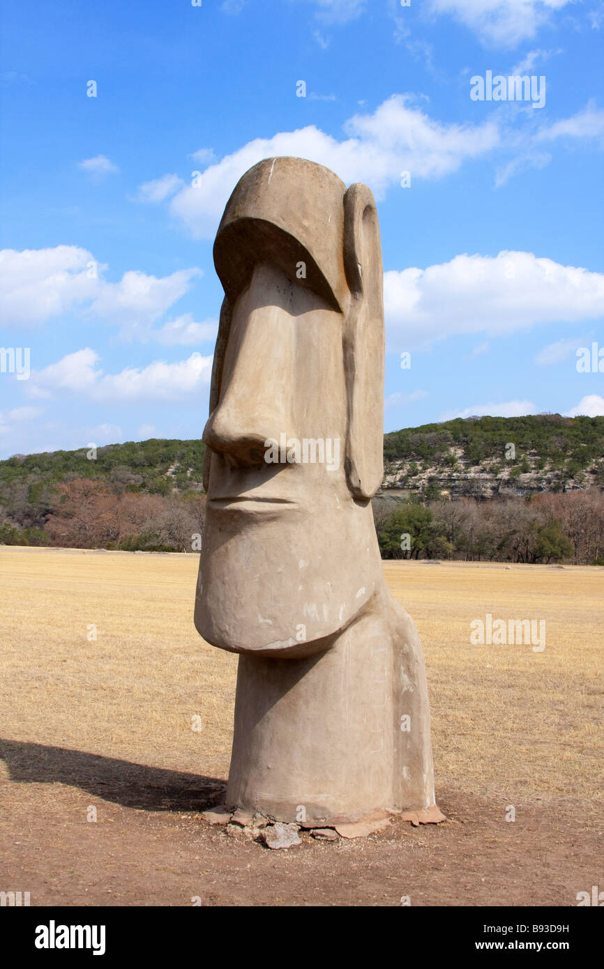 Replica easter island moai statue hi-res stock photography and images ...