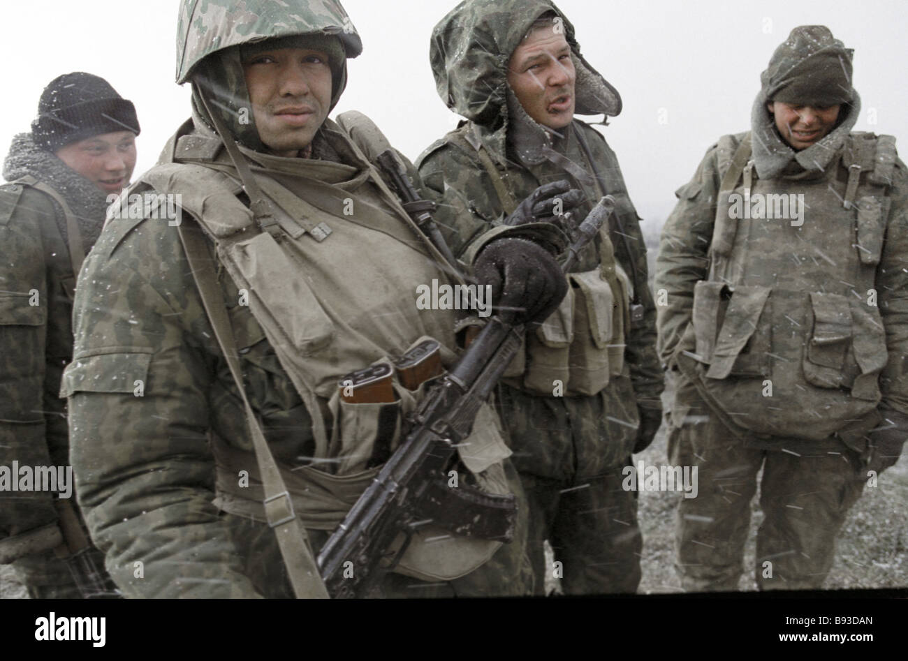 Combat engineers before a mission Stock Photo - Alamy