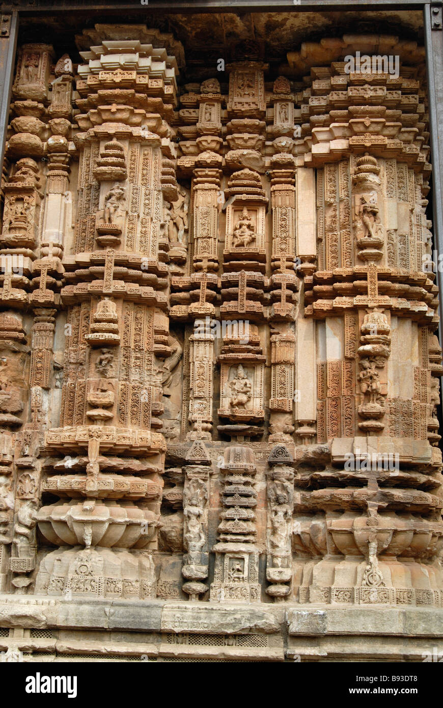Ananda-Vasudeva Temple. Portions of the Shikara above lower moldings ...