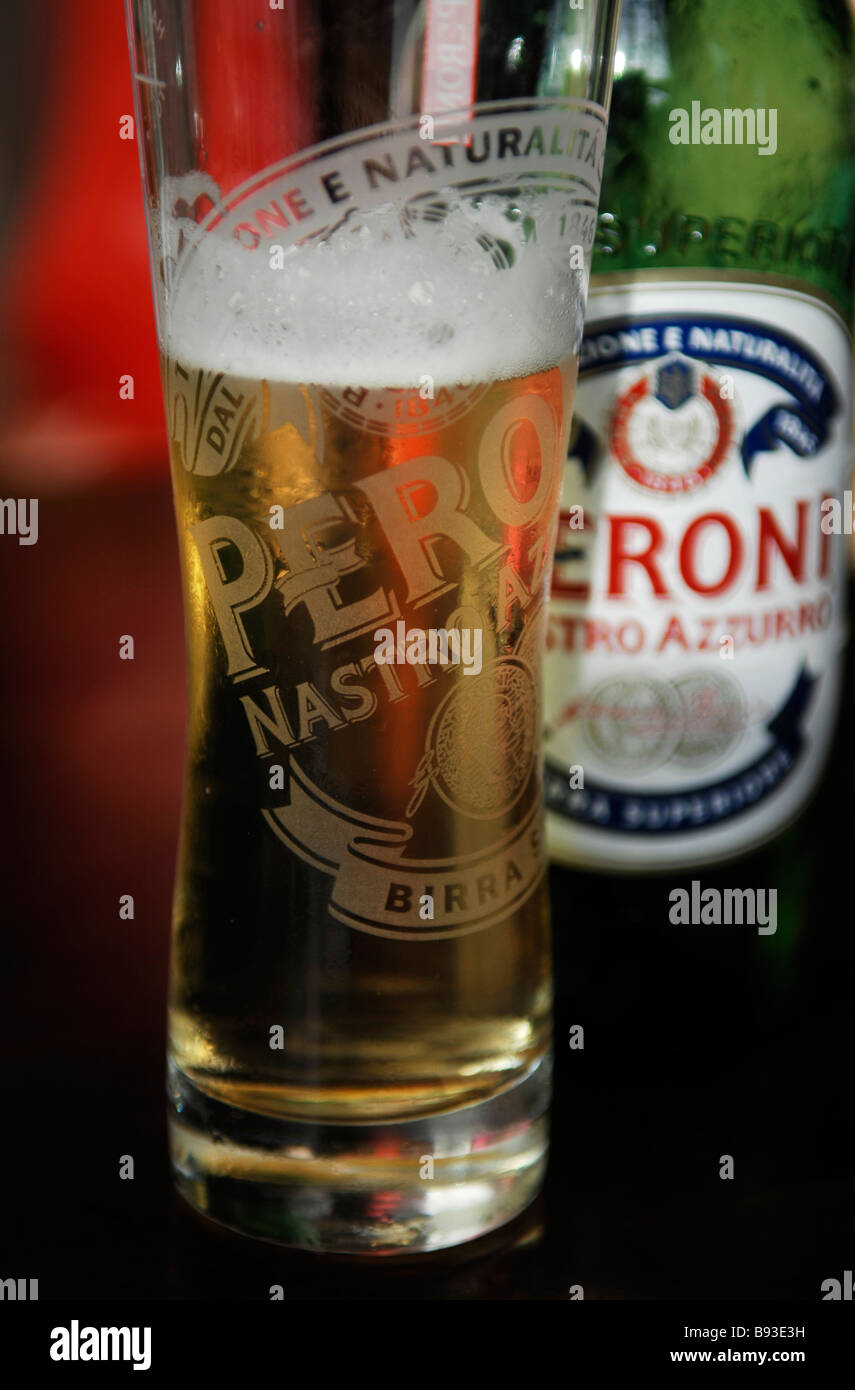 Peroni beer hi-res stock photography and images - Alamy