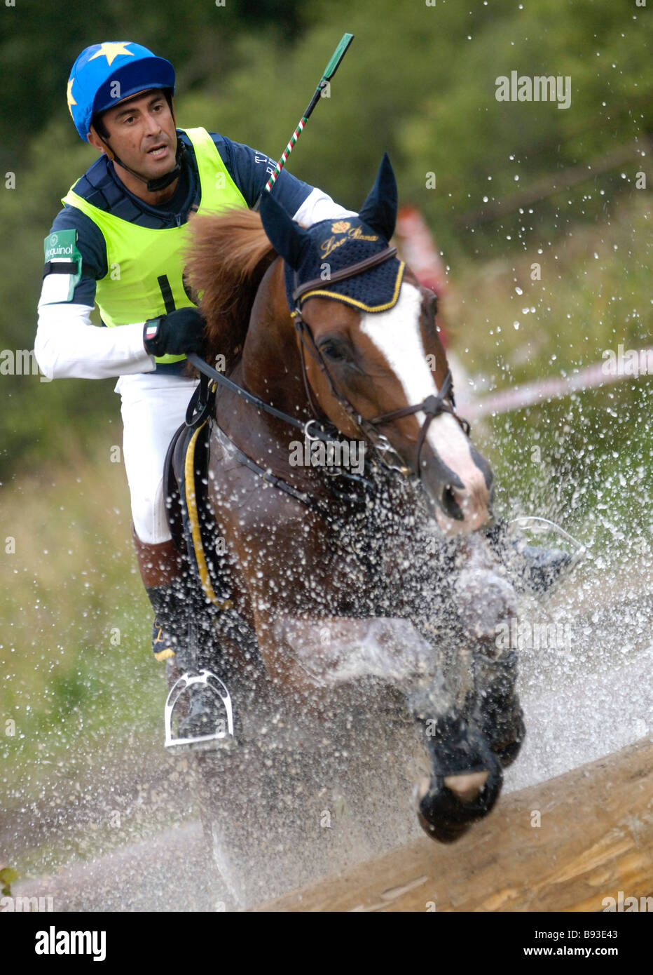 The cross country phase of the CCI 3 2 1 International Eventing ...