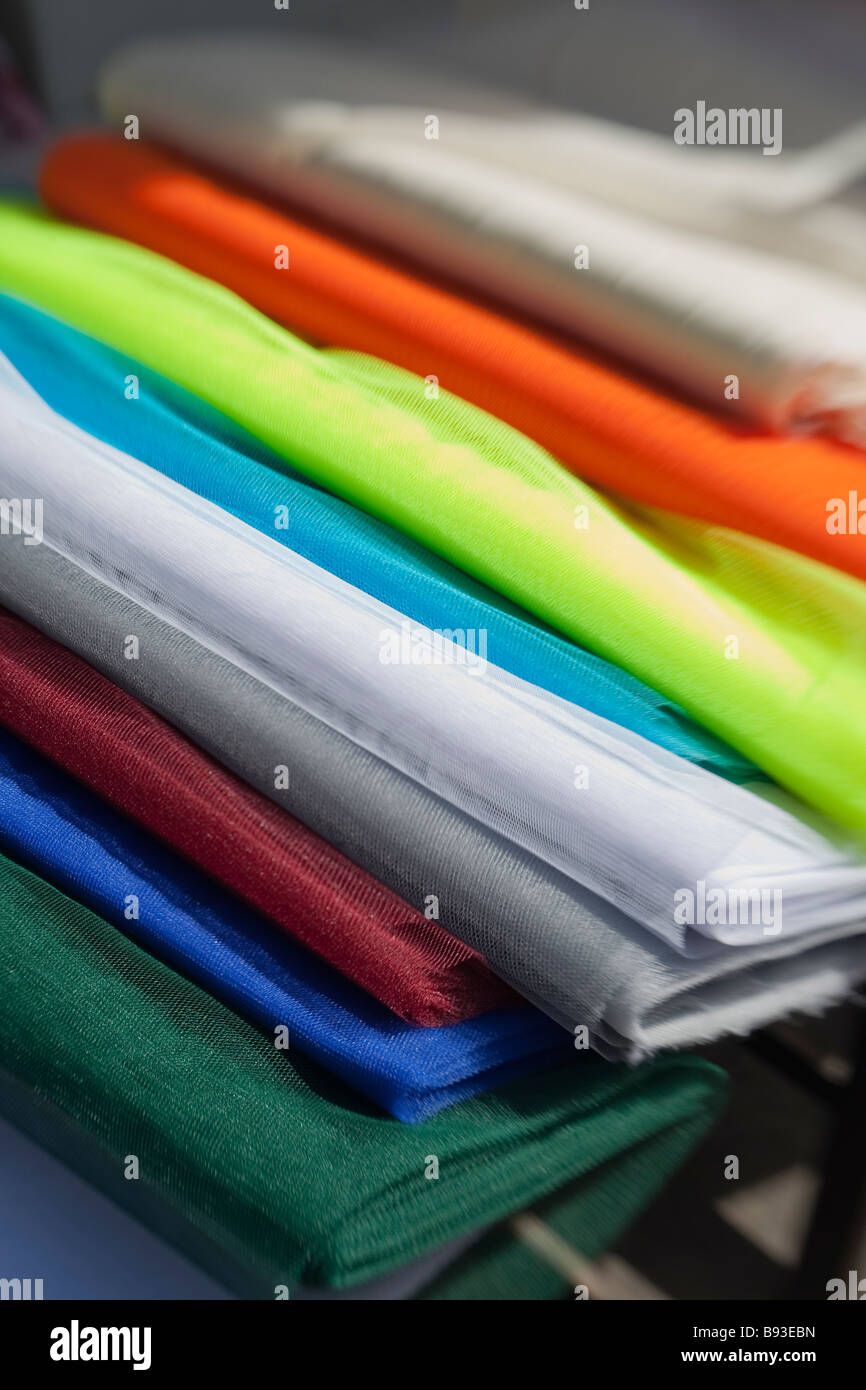 Cloth stall hi-res stock photography and images - Alamy