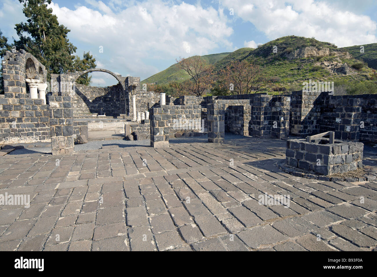 Israel Sea of Galilee Kursi Gergesa Byzantine monastery and mosaic ...