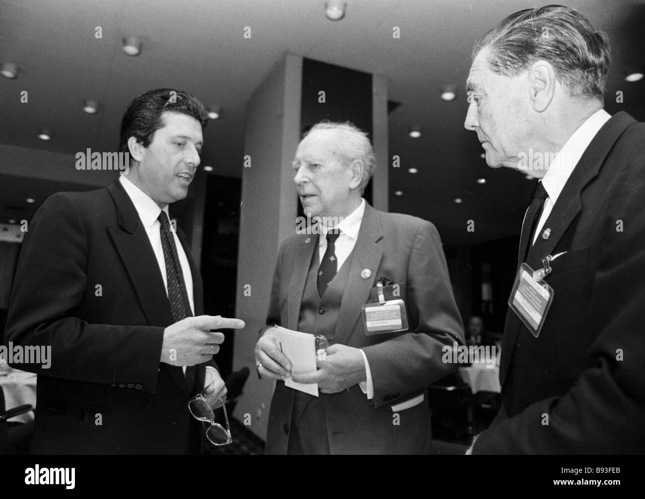 UNESCO General Director Federico Mayor Zaragoza left Professor Dmitry ...