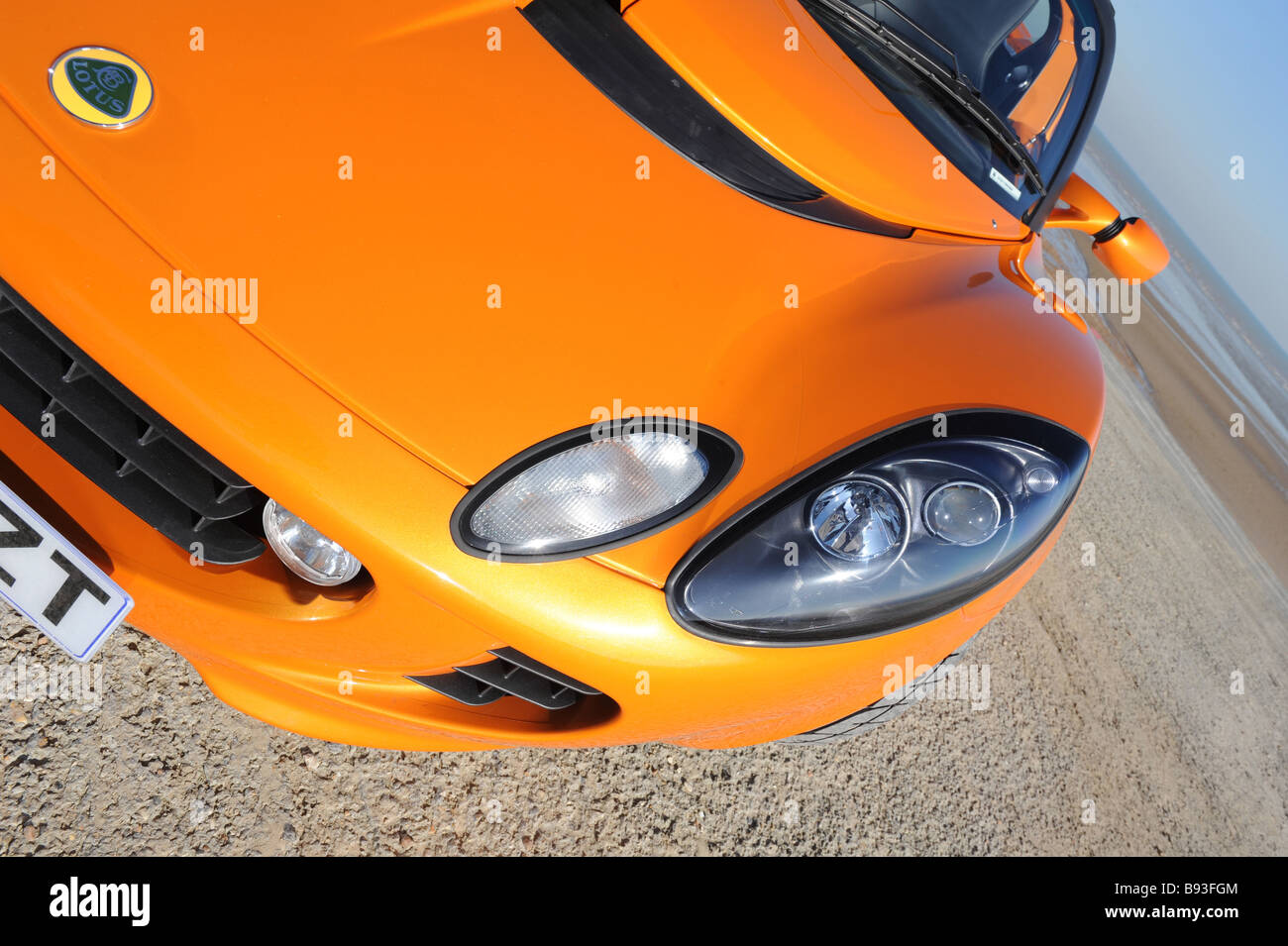 Lotus Elise SC Supercharged mid engine sports car Stock Photo - Alamy