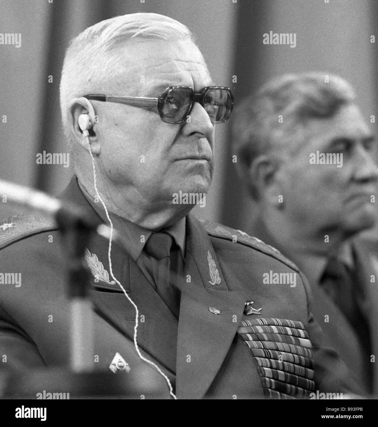 Colonel General Alexei Zheltov Soviet War Veterans Committee President ...