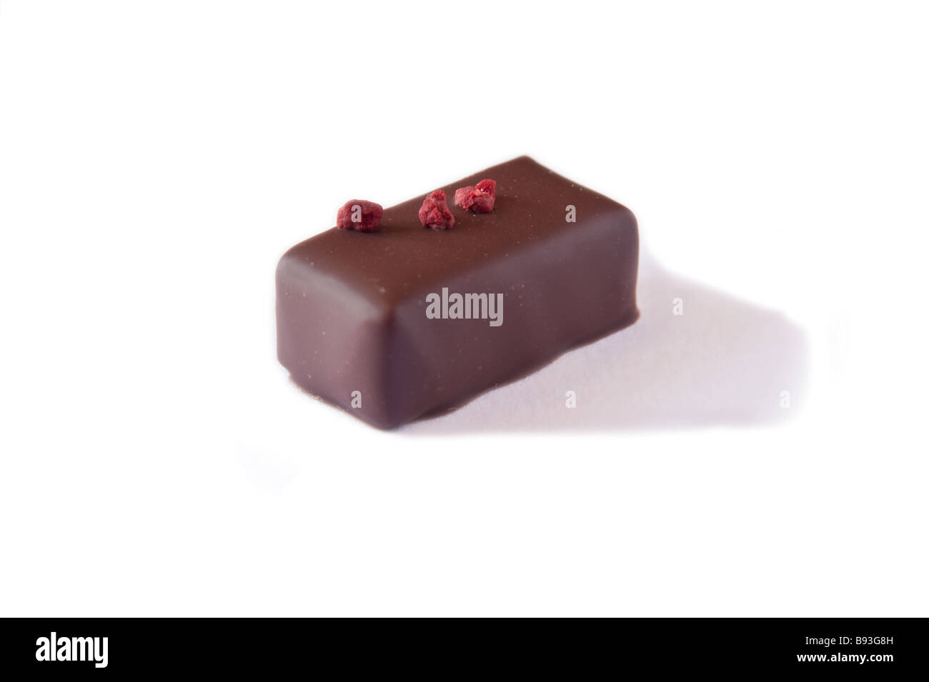 Isolated chocolate praline Stock Photo - Alamy
