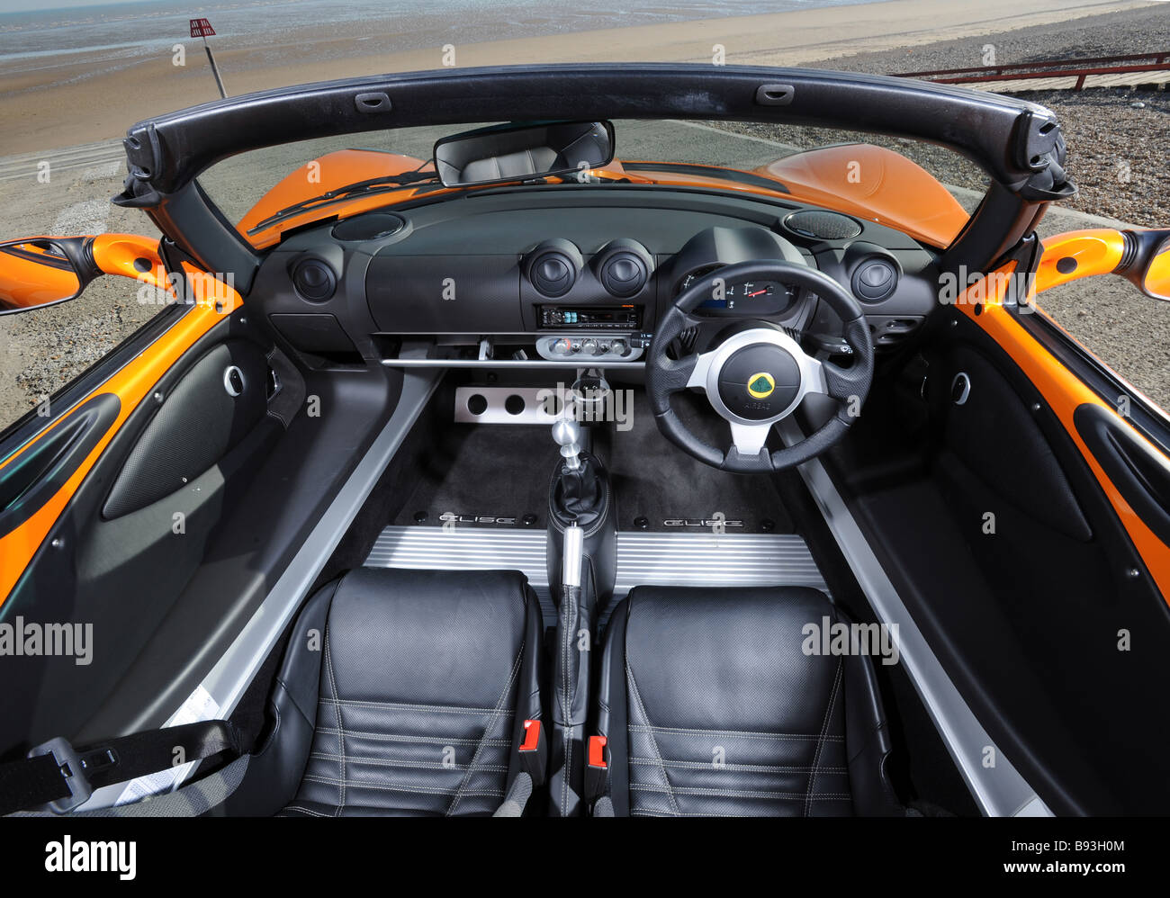 Lotus Elise SC Supercharged mid engine sports car Stock Photo - Alamy