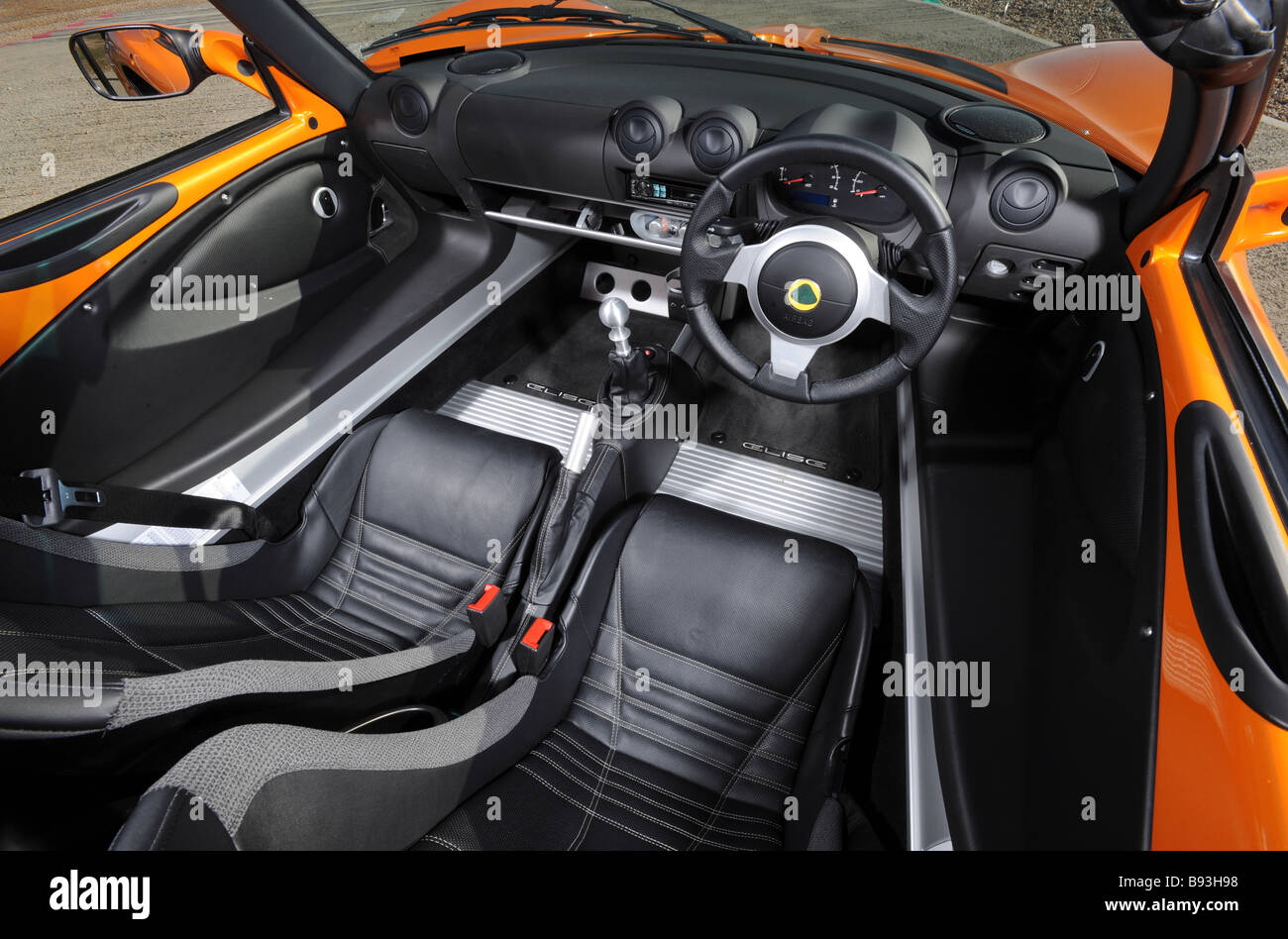 Lotus Elise SC Supercharged mid engine sports car Stock Photo - Alamy