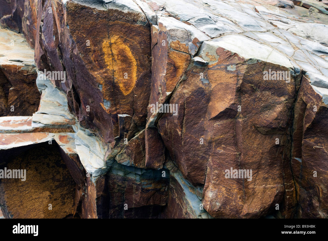 Rock layers colourful formation hi-res stock photography and images - Alamy