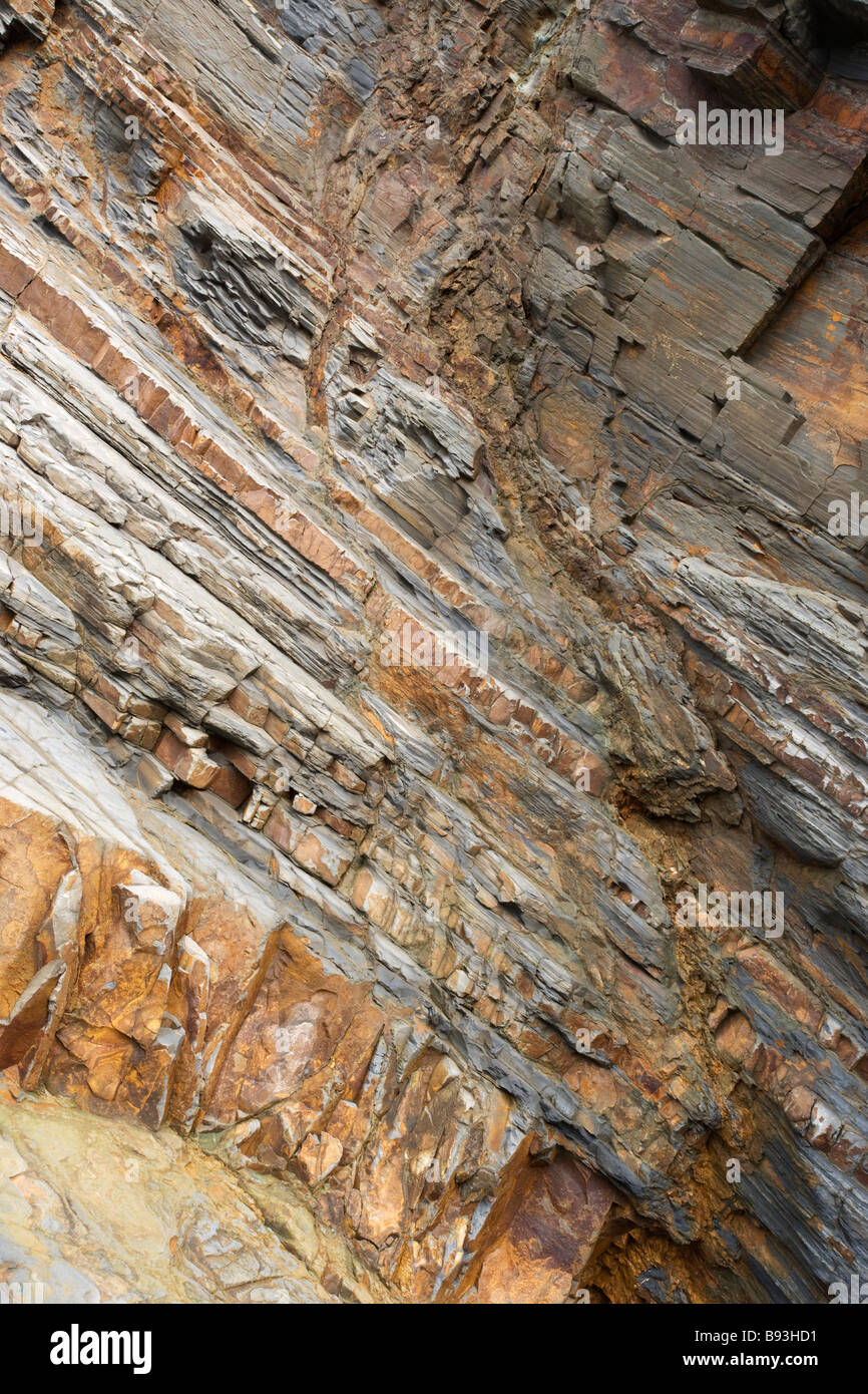 Rock strata close up hi-res stock photography and images - Alamy