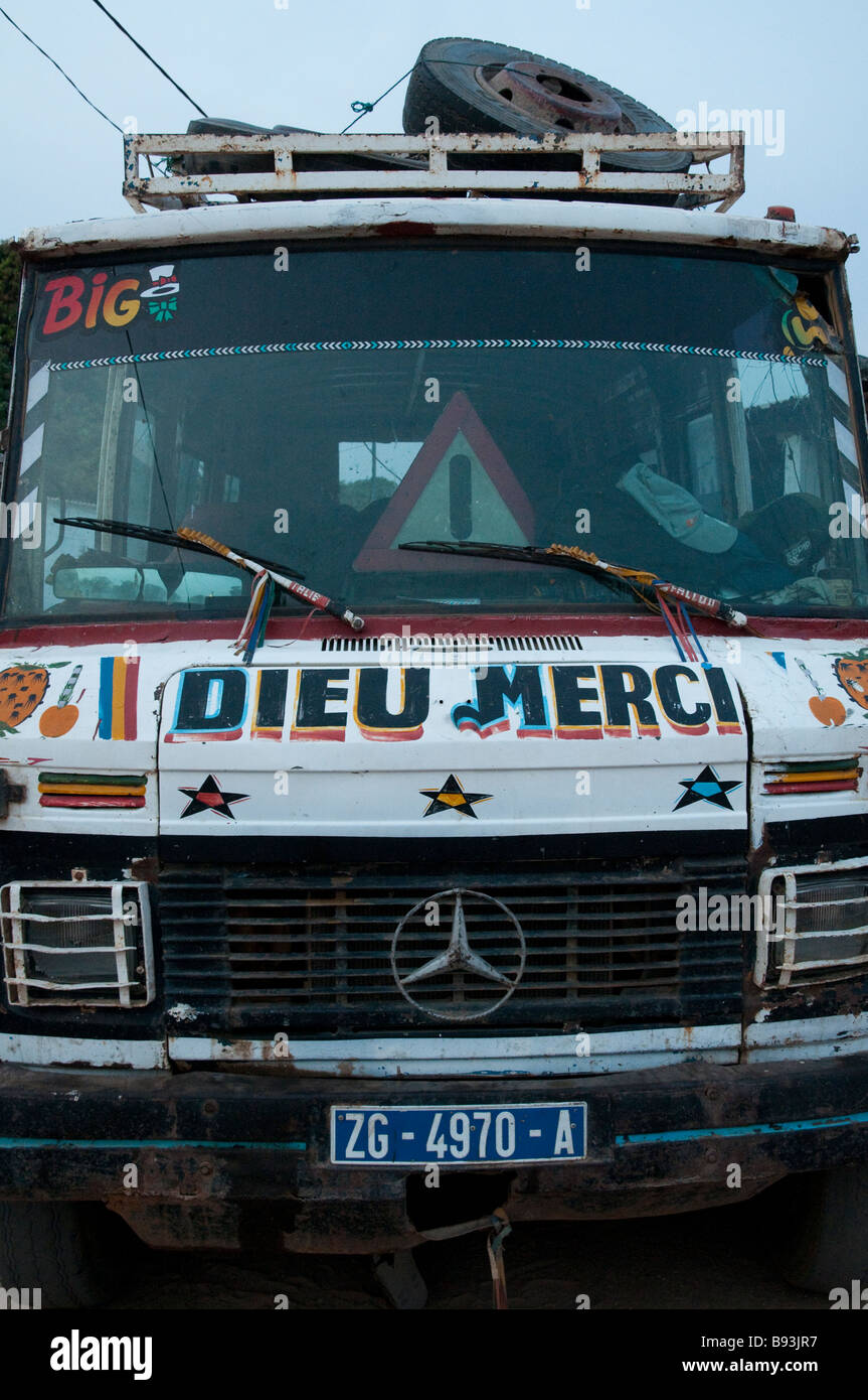 Bus Minibus Transportation Senegal High Resolution Stock Photography ...