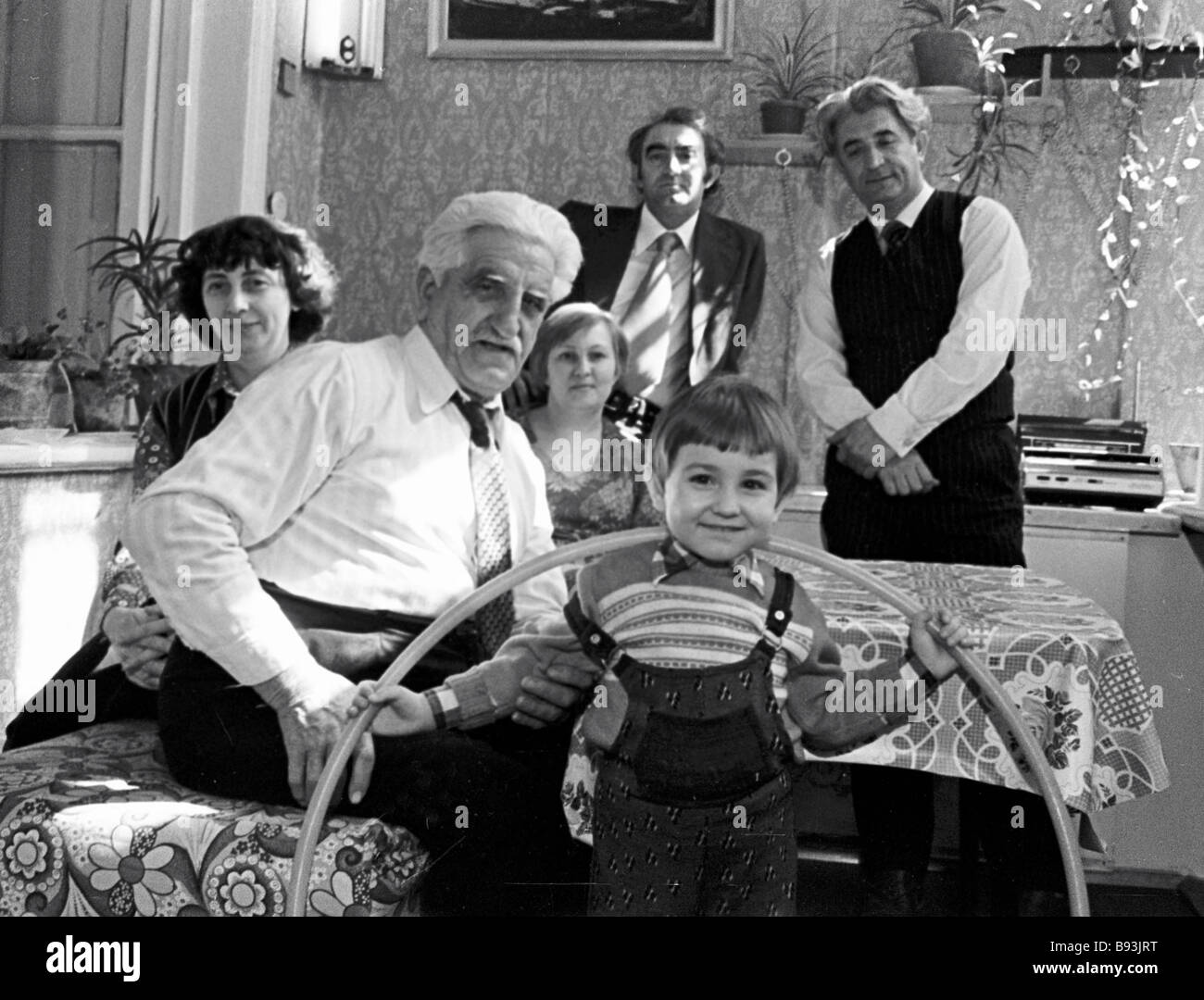 An Azerbaijani family Stock Photo - Alamy