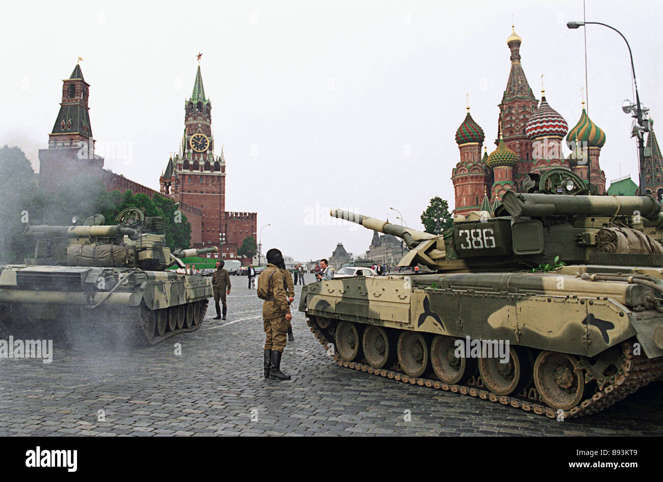 August 19 1991 Tanks on Moscow s Red Square during abortive coup staged ... August 19 1991 Tanks on Moscow s Red Square during abortive coup staged ...