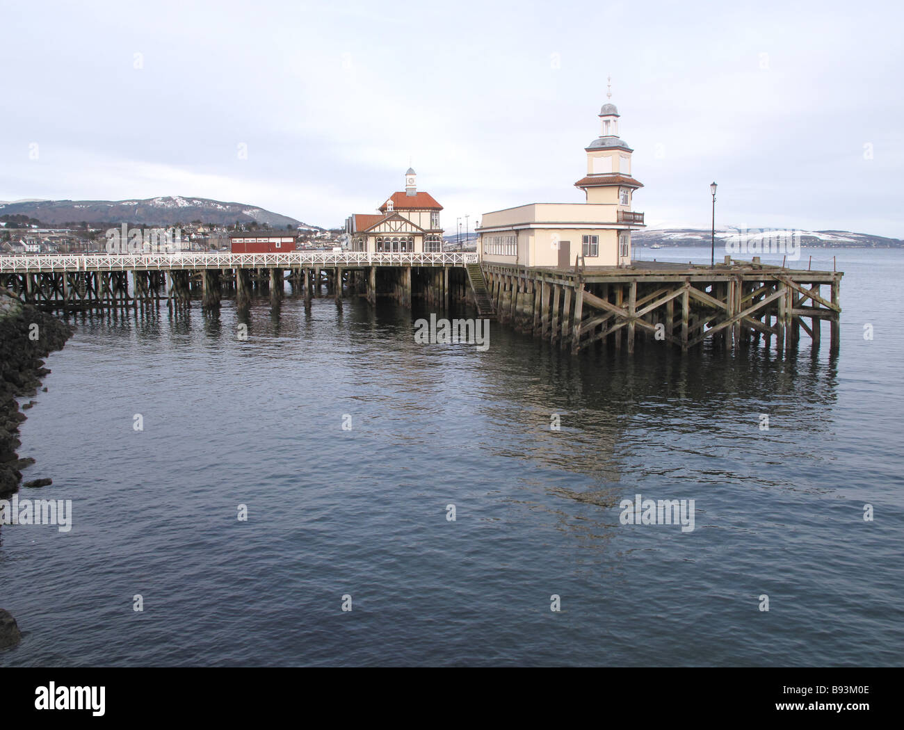 Old pier Dunoon Scotland Stock Photo - Alamy