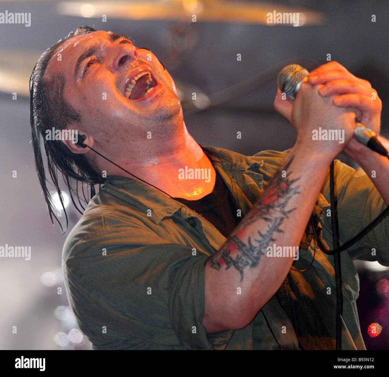 Mikhail Gorshok Pot Gorshenyov soloist of the music group The King and ...