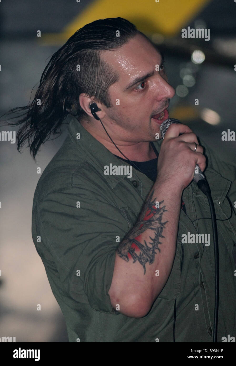 Mikhail Gorshok Pot Gorshenyov soloist of the music group The King and ...