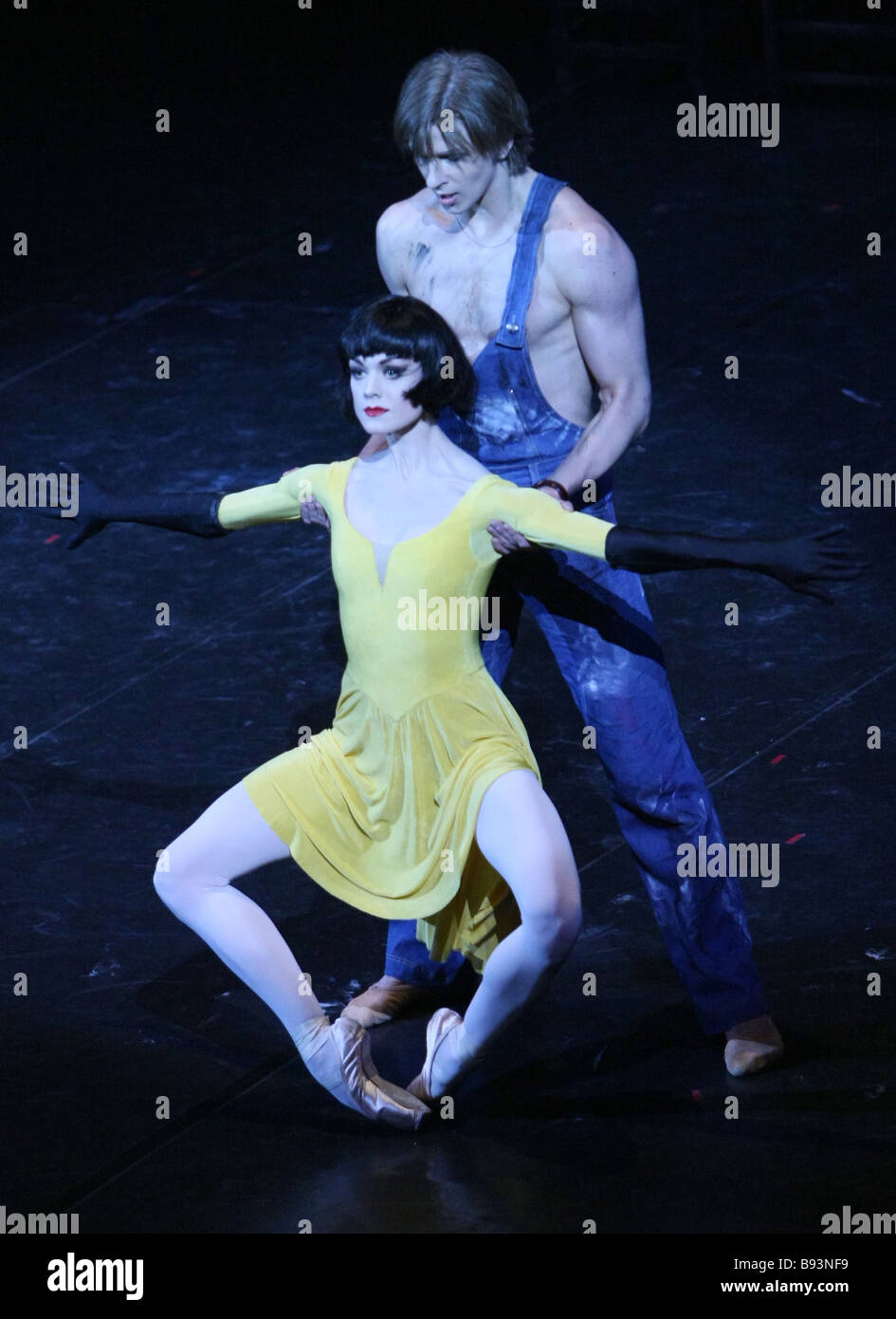 Mariinsky Theater prima ballerina Ulyana Lopatkina performs choreographic miniature Tango ...