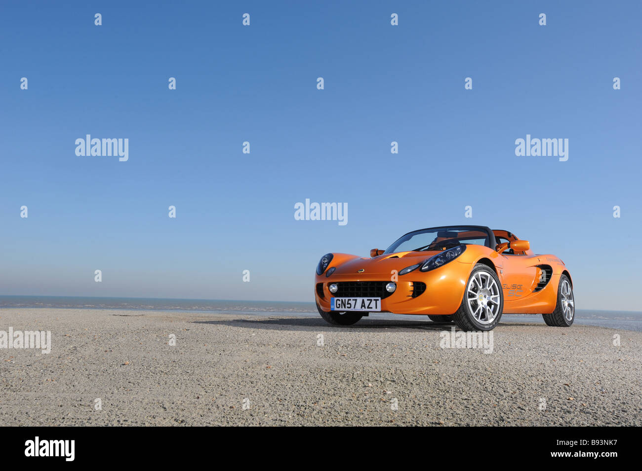 Lotus Elise SC Supercharged mid engine sports car Stock Photo - Alamy
