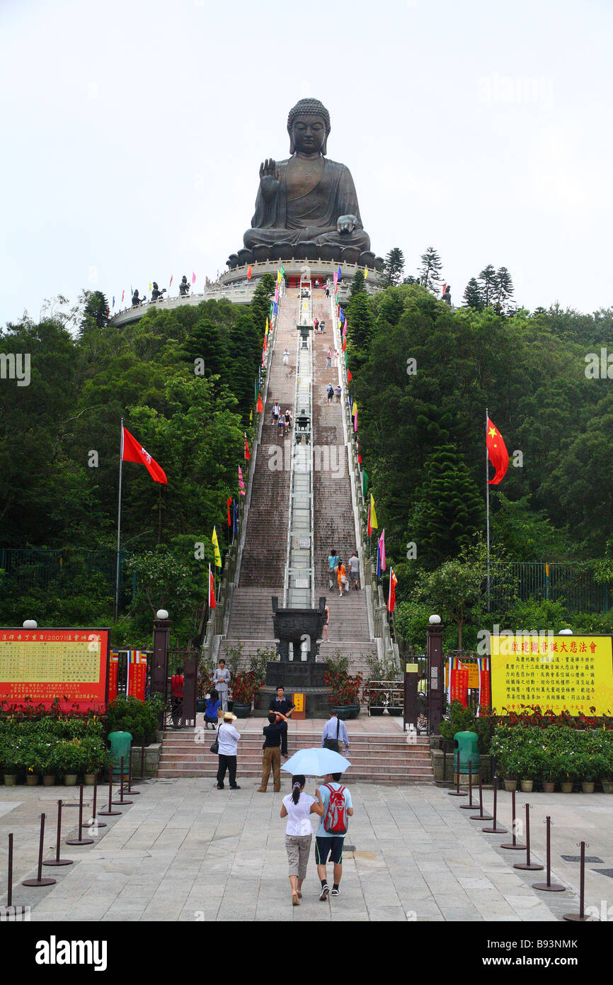 Giant Buddha, Lantau Island, Hong Kong Stock Photo - Alamy