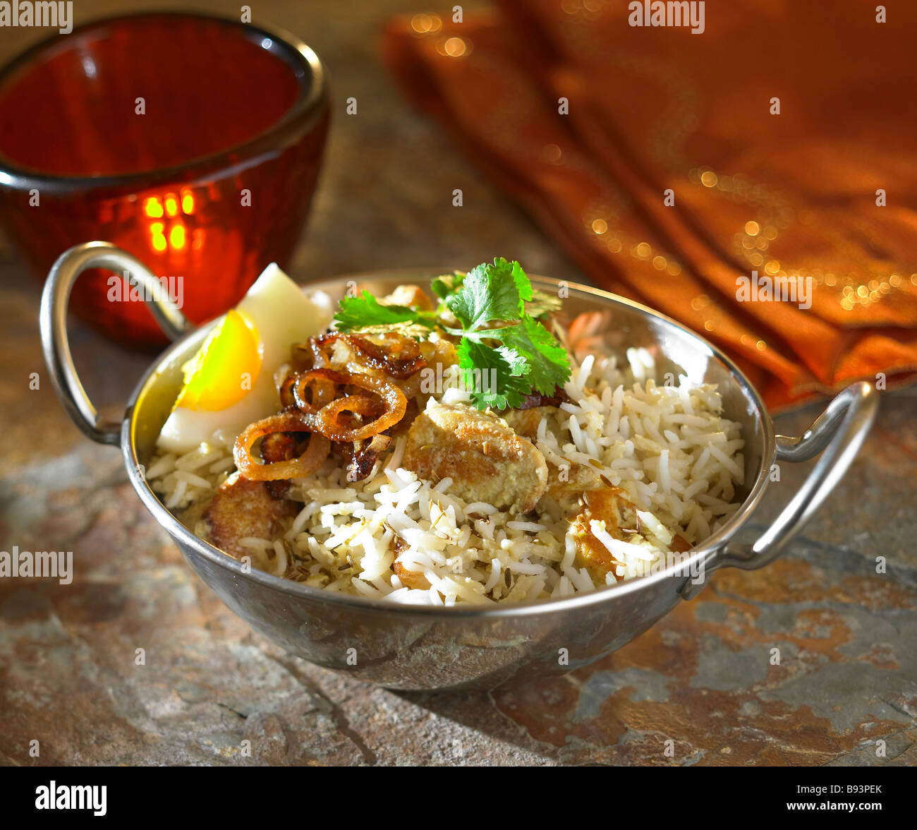 Chicken biryani hi-res stock photography and images - Alamy