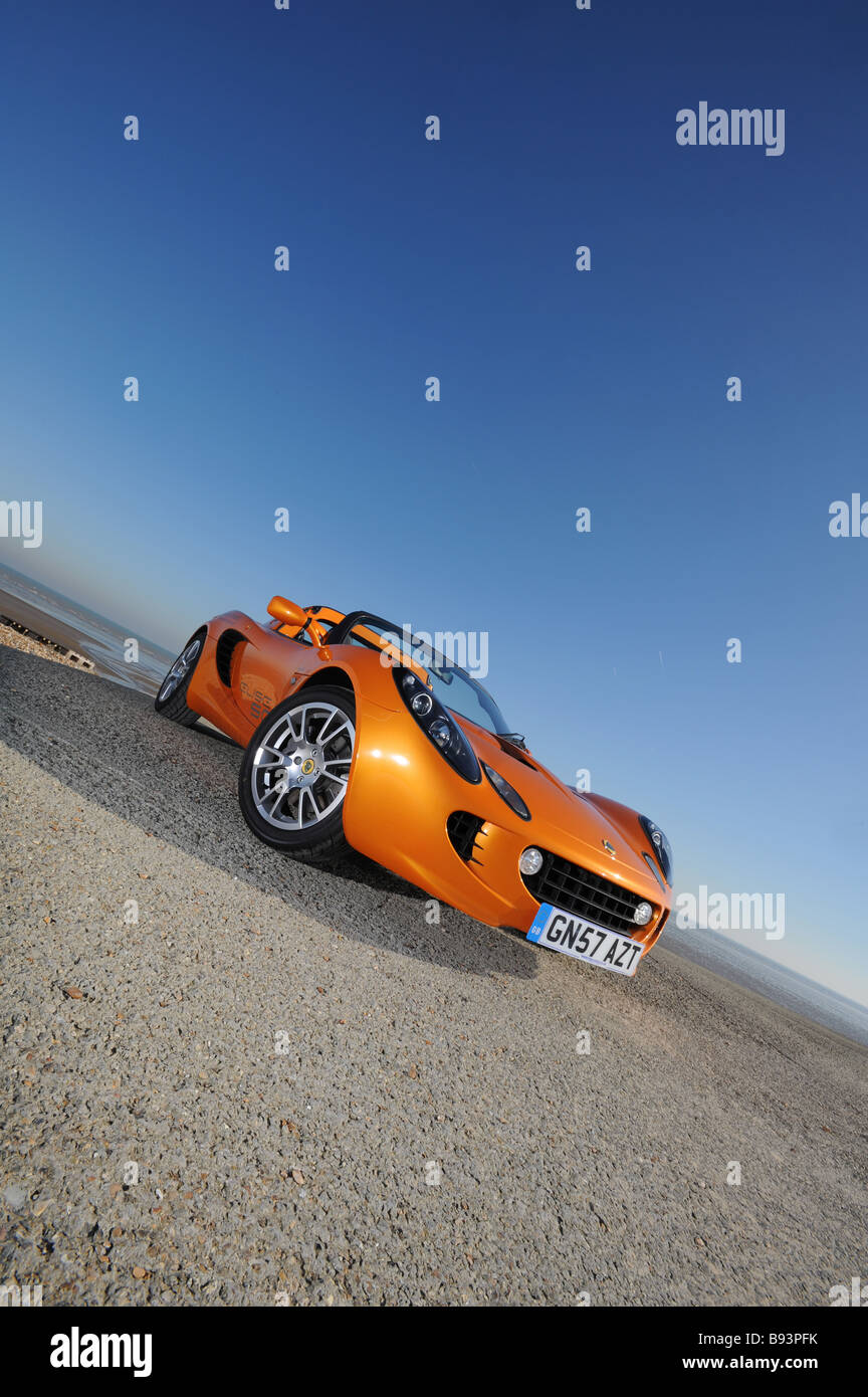 Lotus Elise SC Supercharged mid engine sports car Stock Photo - Alamy