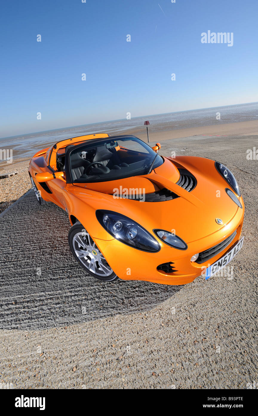 Lotus Elise SC Supercharged mid engine sports car Stock Photo - Alamy