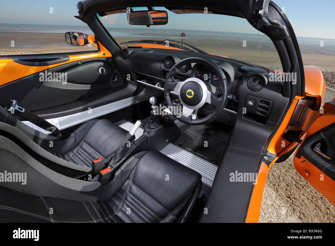 Lotus Elise SC Supercharged mid engine sports car Stock Photo - Alamy